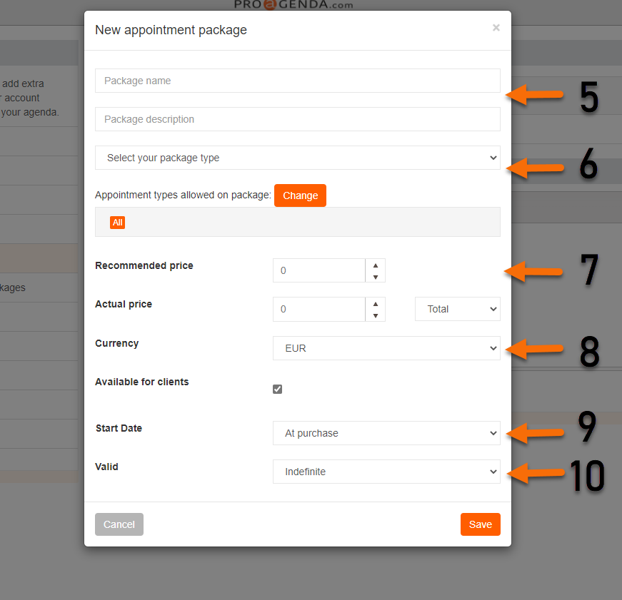 How do I set up packages?